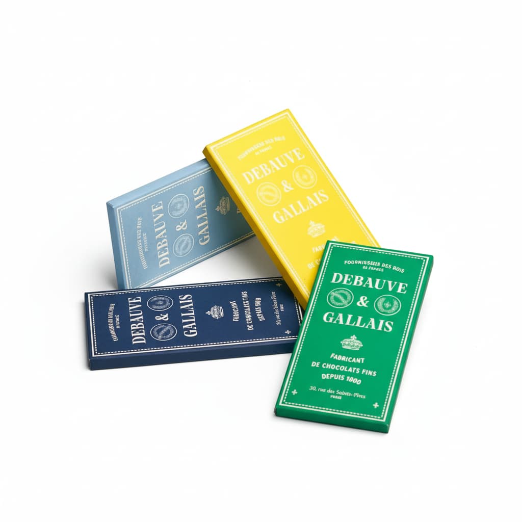 Debauve & Gallais | Coffret Dégustation de 3 Tablettes – PARISWAVE.COM